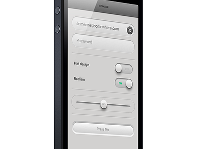 physical interface by Patrick Evans on Dribbble