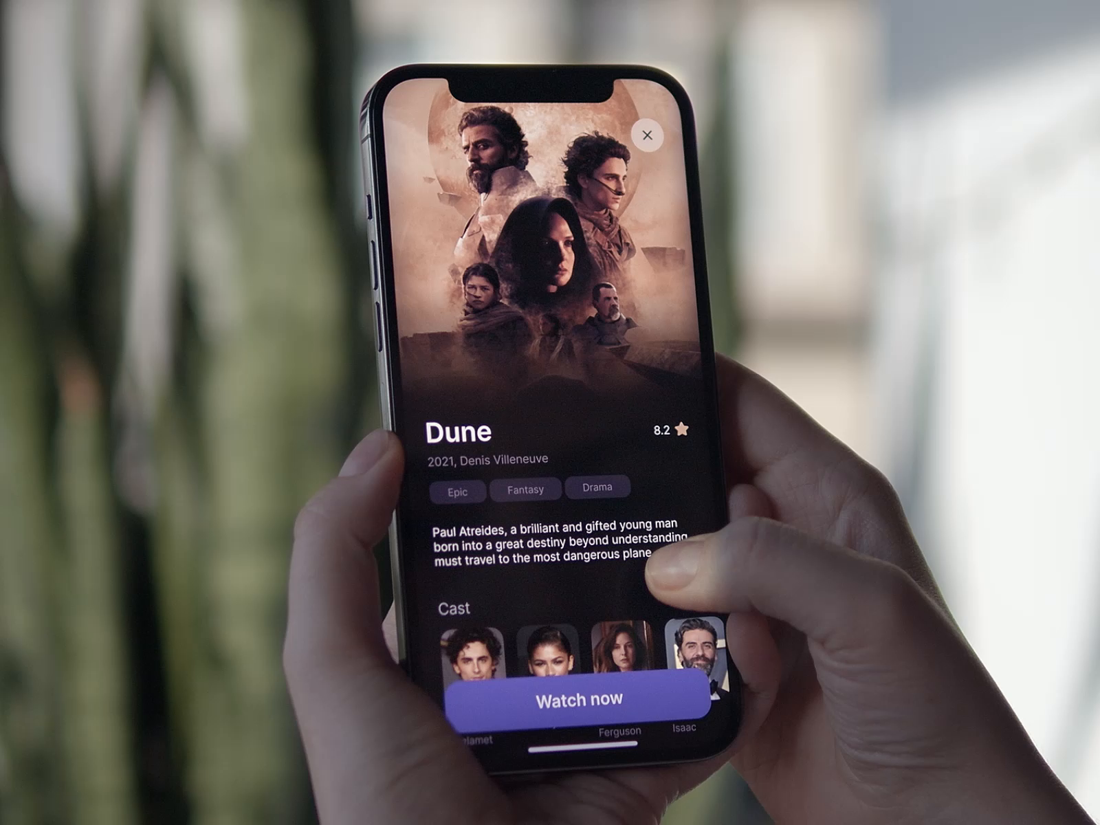 Online Cinema Mobile App by Alexander Kontsevoy for Ronas IT | UI/UX ...