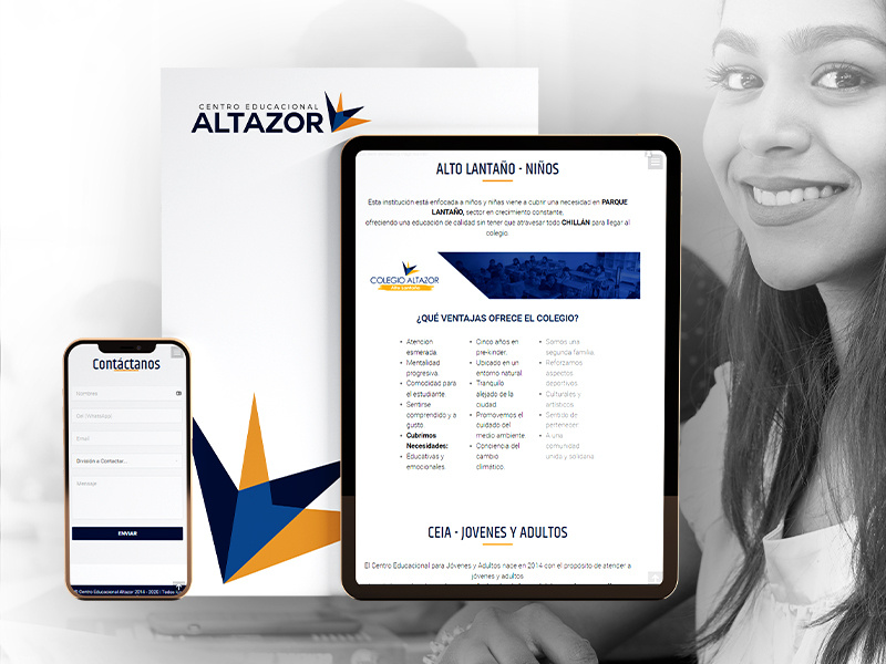 Professional WordPress Website: Centro Educacional Altazor. by ...