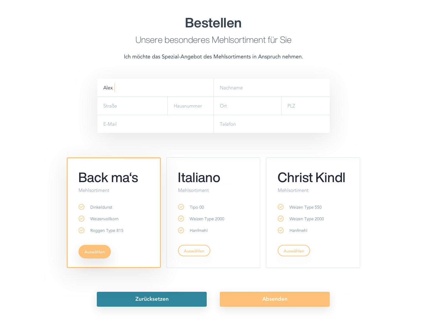 Purchase form by Alex Wellnitz on Dribbble