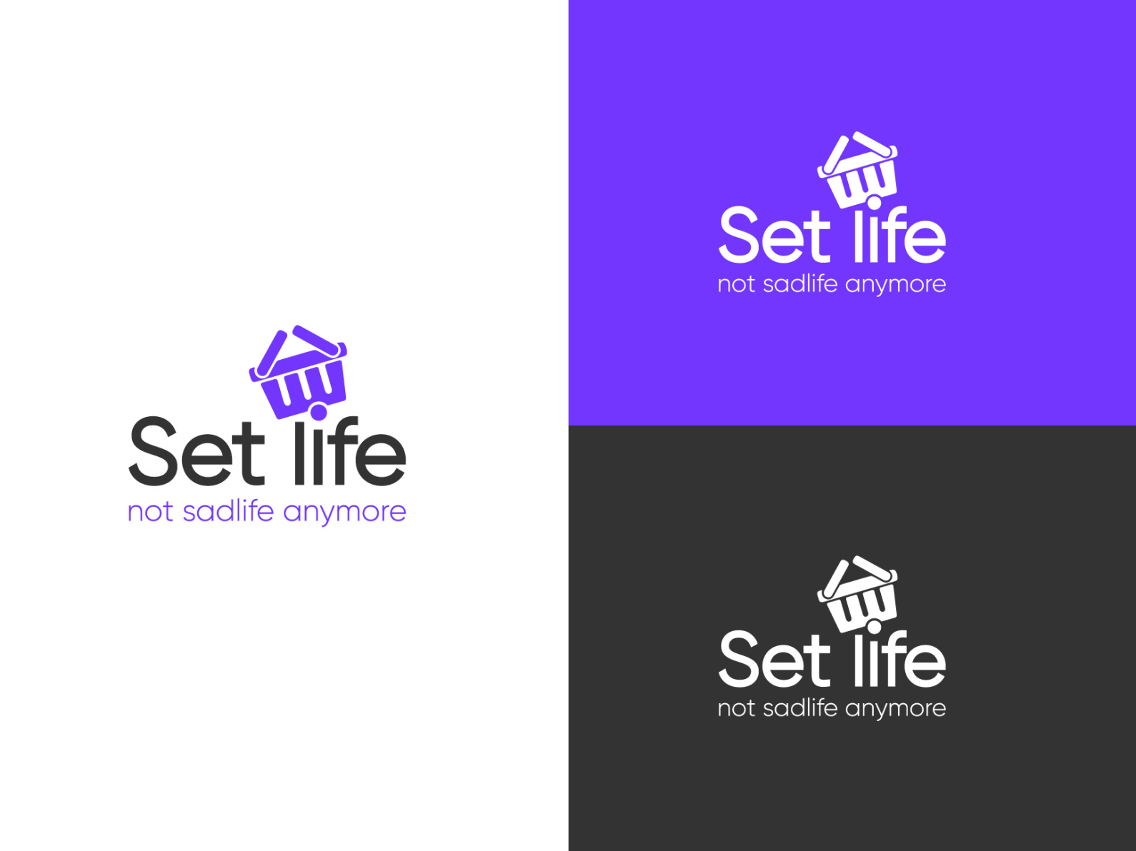 Setlife logo | ecommerce site by Oute on Dribbble