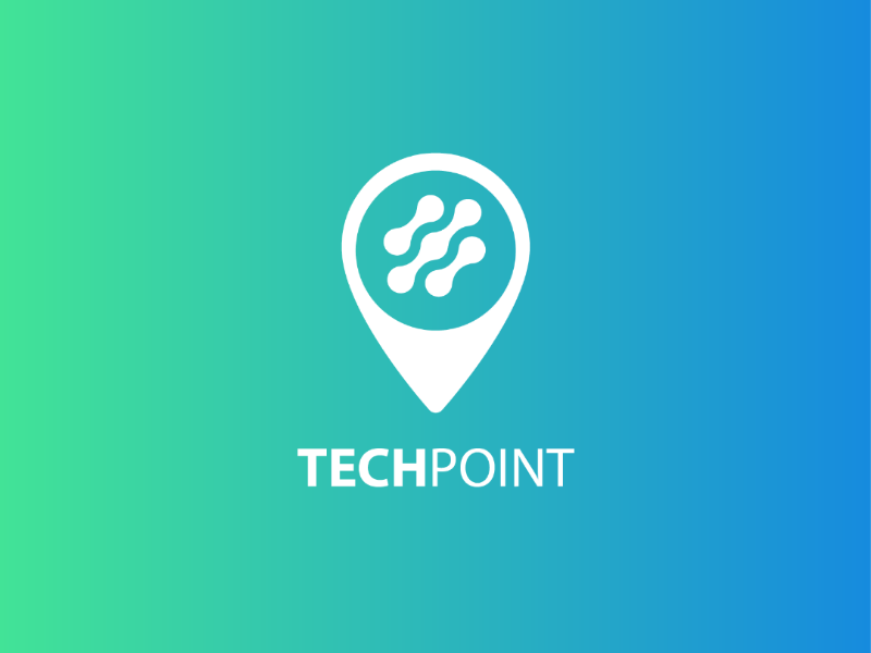 Logo - Tech Point by Andromeda on Dribbble