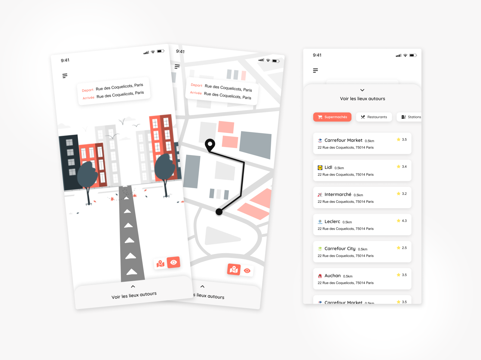 DailyUI 020 - Location Tracker by Myris Z. on Dribbble
