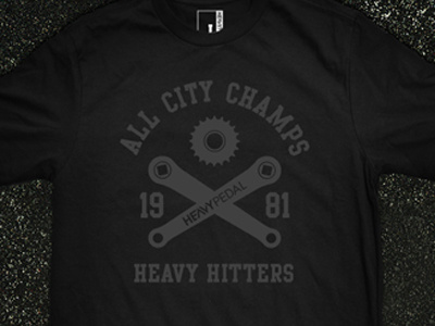Heavy Hitters Shirt Design - The Heavy Pedal by Terrence Murtagh on ...