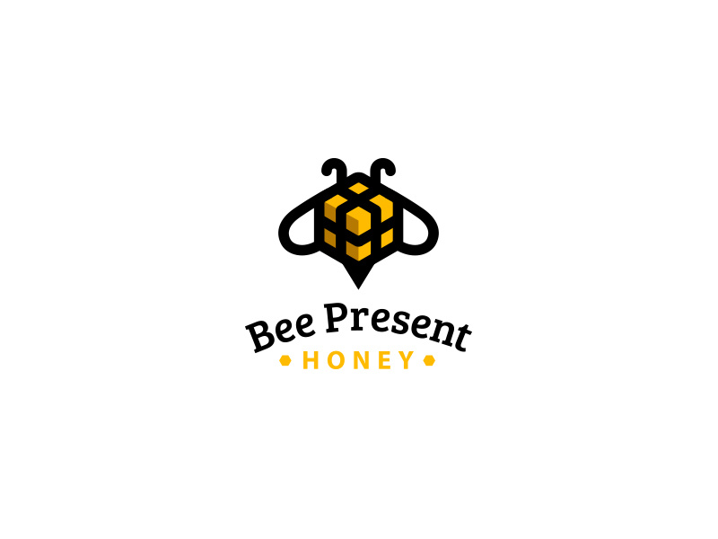 Bee Present by Daniel Bodea / Kreatank on Dribbble