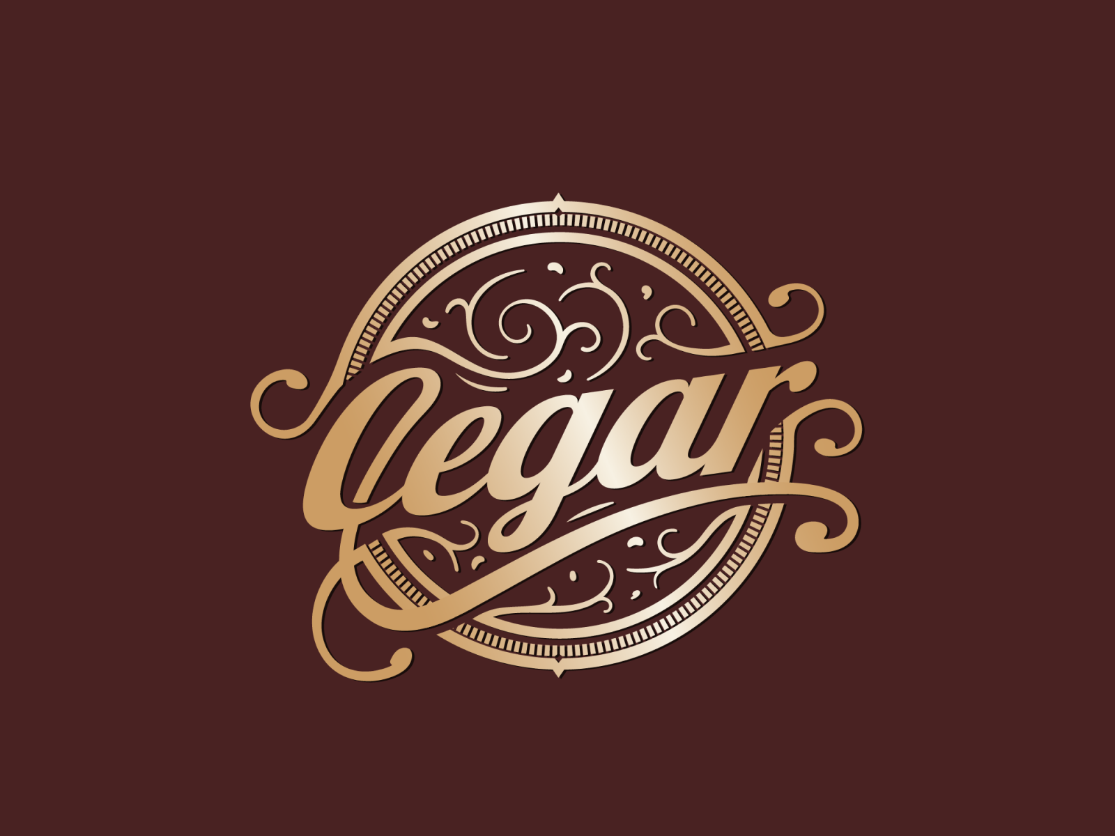 "Cegar" logo design by Nacer Filez on Dribbble