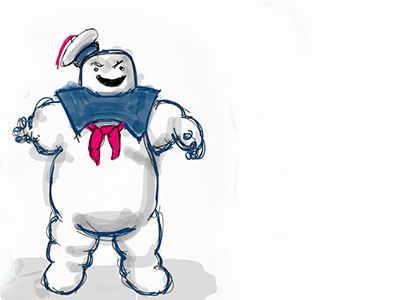 Stay Puft by Chris Traganos on Dribbble