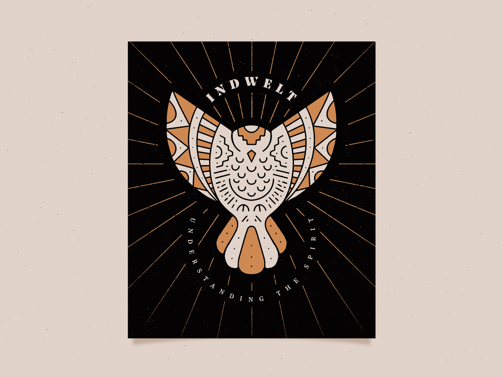 Indwelt flyer illustration by Tyler Anthony for The Village Church on ...