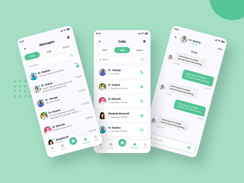 Chat Messaging App by Masum Ahmed on Dribbble