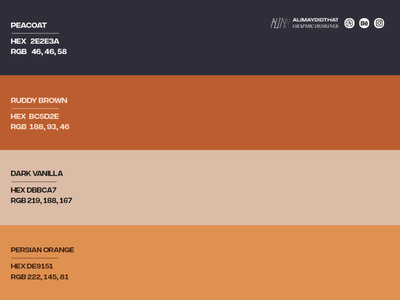 Color Palette Library #19 • Hex Codes & Names • ALIMAYDIDTHAT by ...