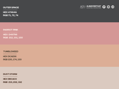 Color Palette #38 • Hex Codes & Names • ALIMAYDIDTHAT by ALIMAYDIDTHAT ...