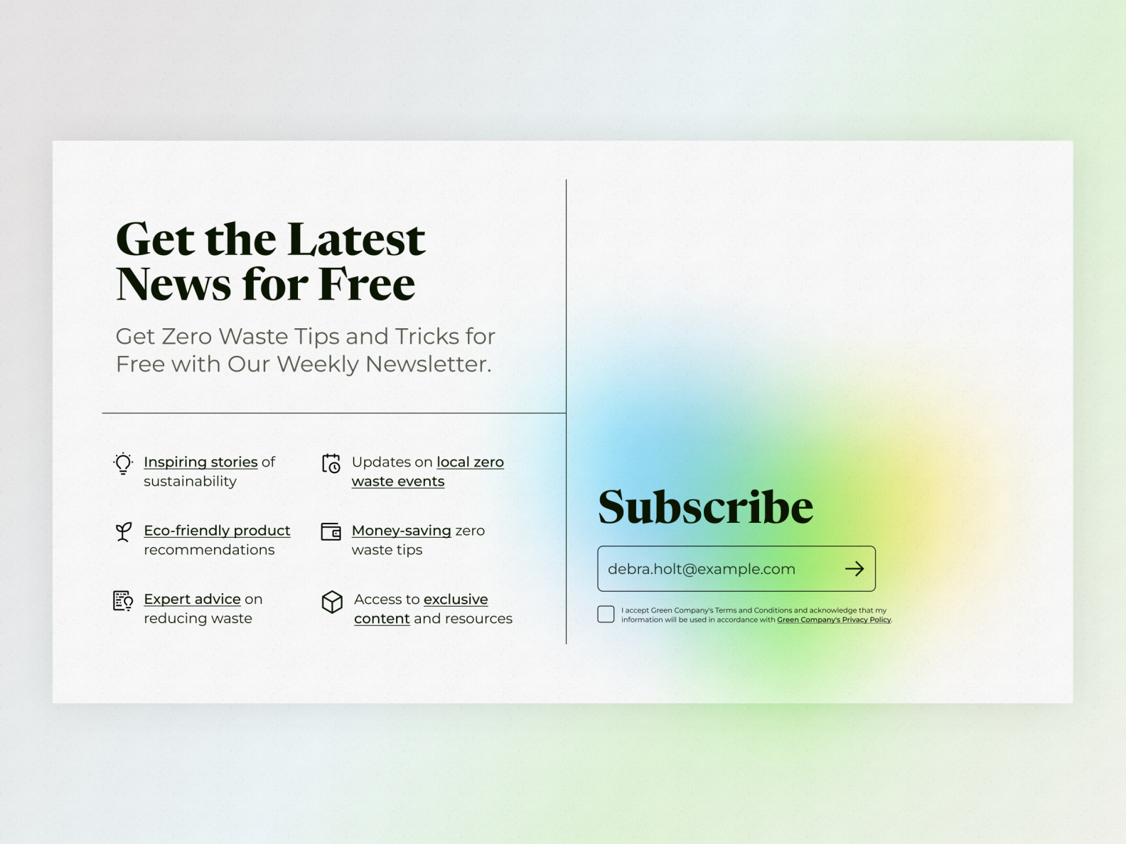 DailyUI #001 - Subscribe to Newsletter by 🎨 UX/UI Designer | 💡 Crafting ...