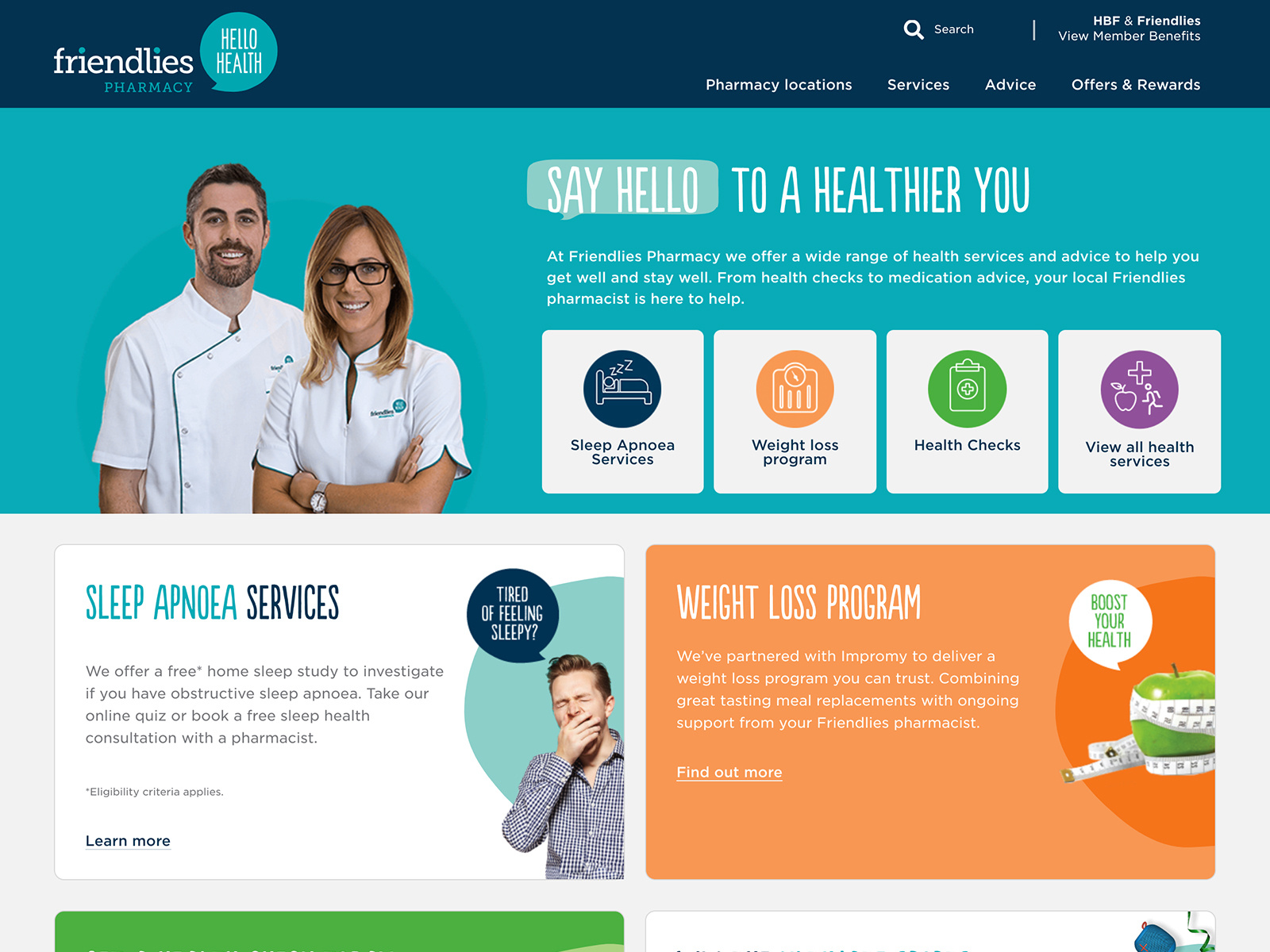 Friendlies Pharmacy by cyrke on Dribbble