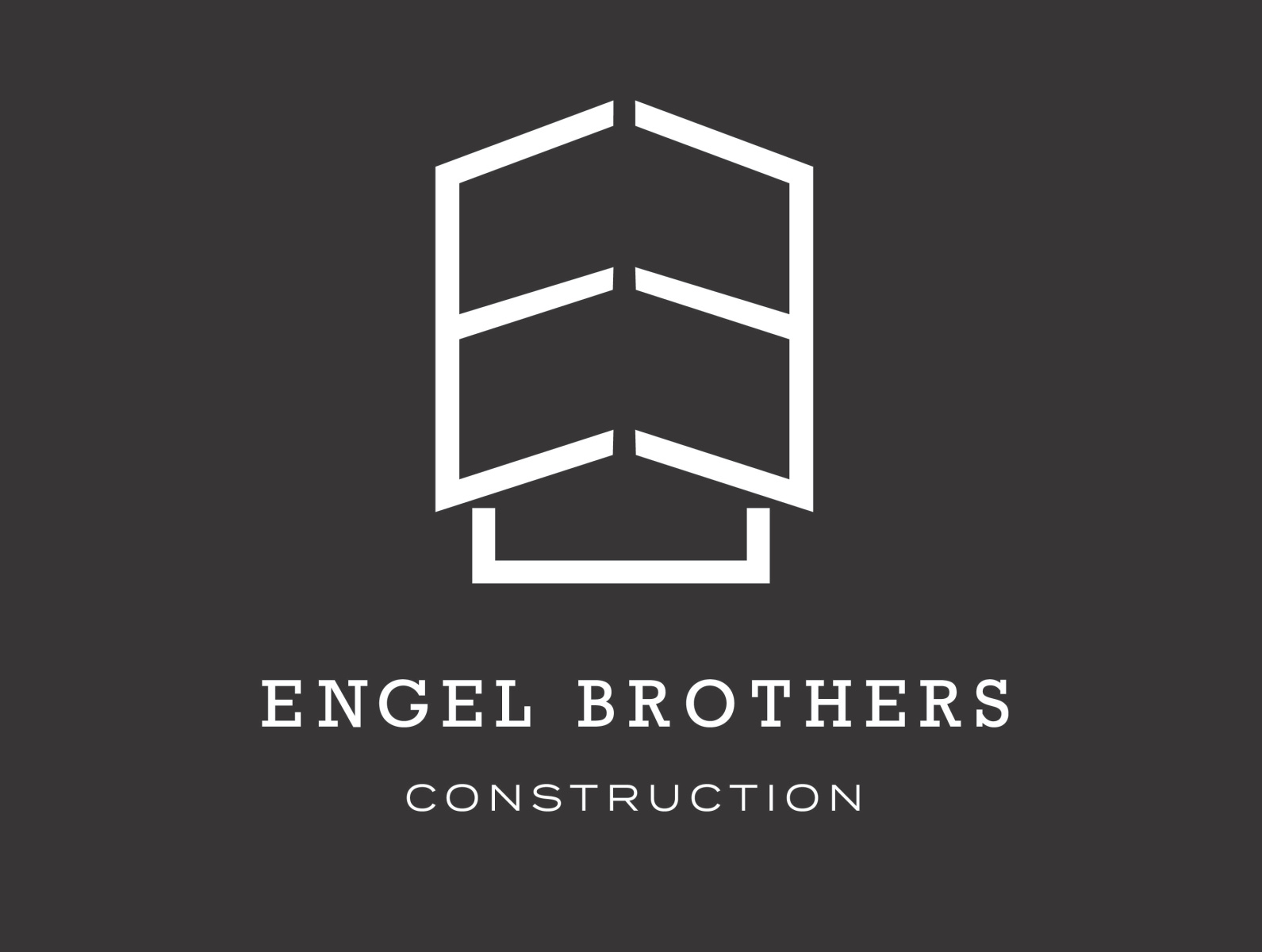 Engel Brothers Construction - Unchosen Logo by Lauren Hart on Dribbble