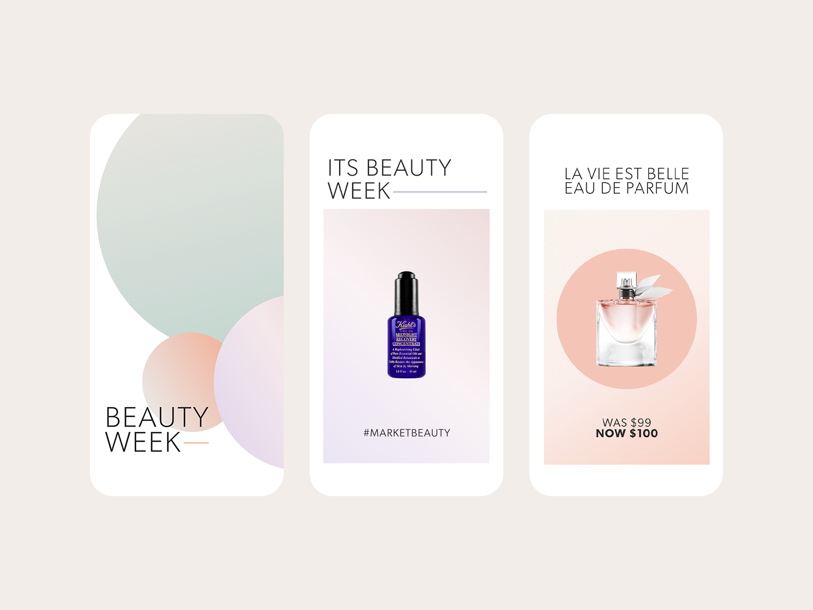 Beauty Week Campaign by Olivia Aukafolau on Dribbble
