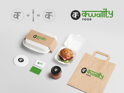 kwality food logo design by Briny Blue Advertising on Dribbble