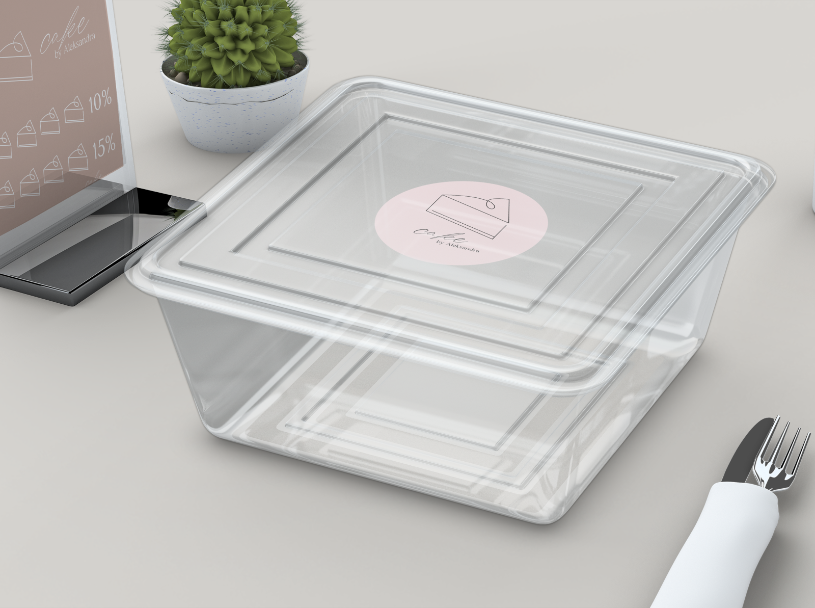 cake box by d.a.logo on Dribbble