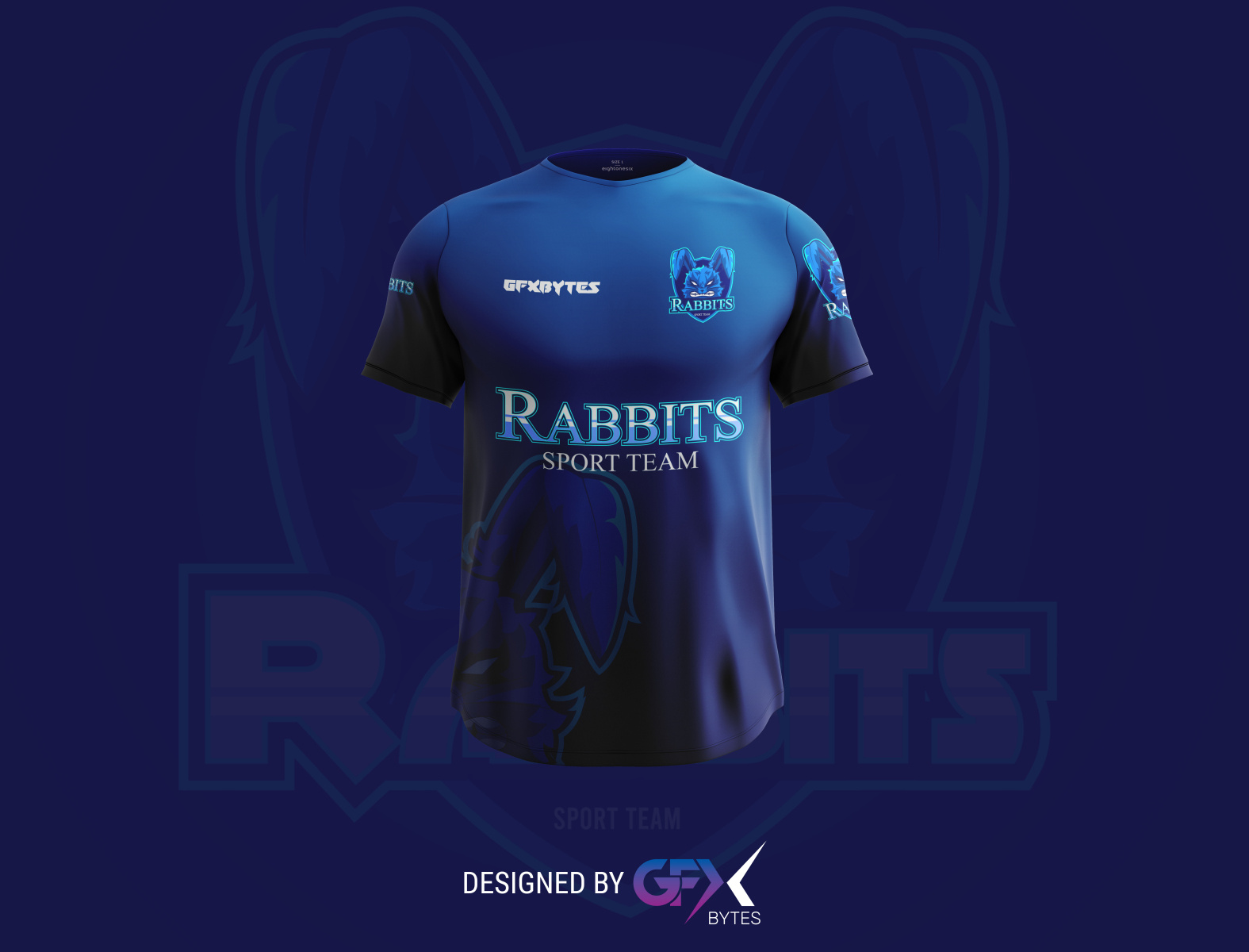 E-Sports Jersey-Rabbits by Md. Seamul Islam Rahid on Dribbble