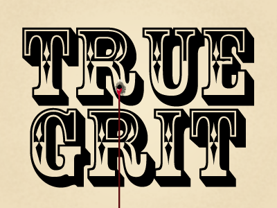 True Grit by Chris Konecnik on Dribbble