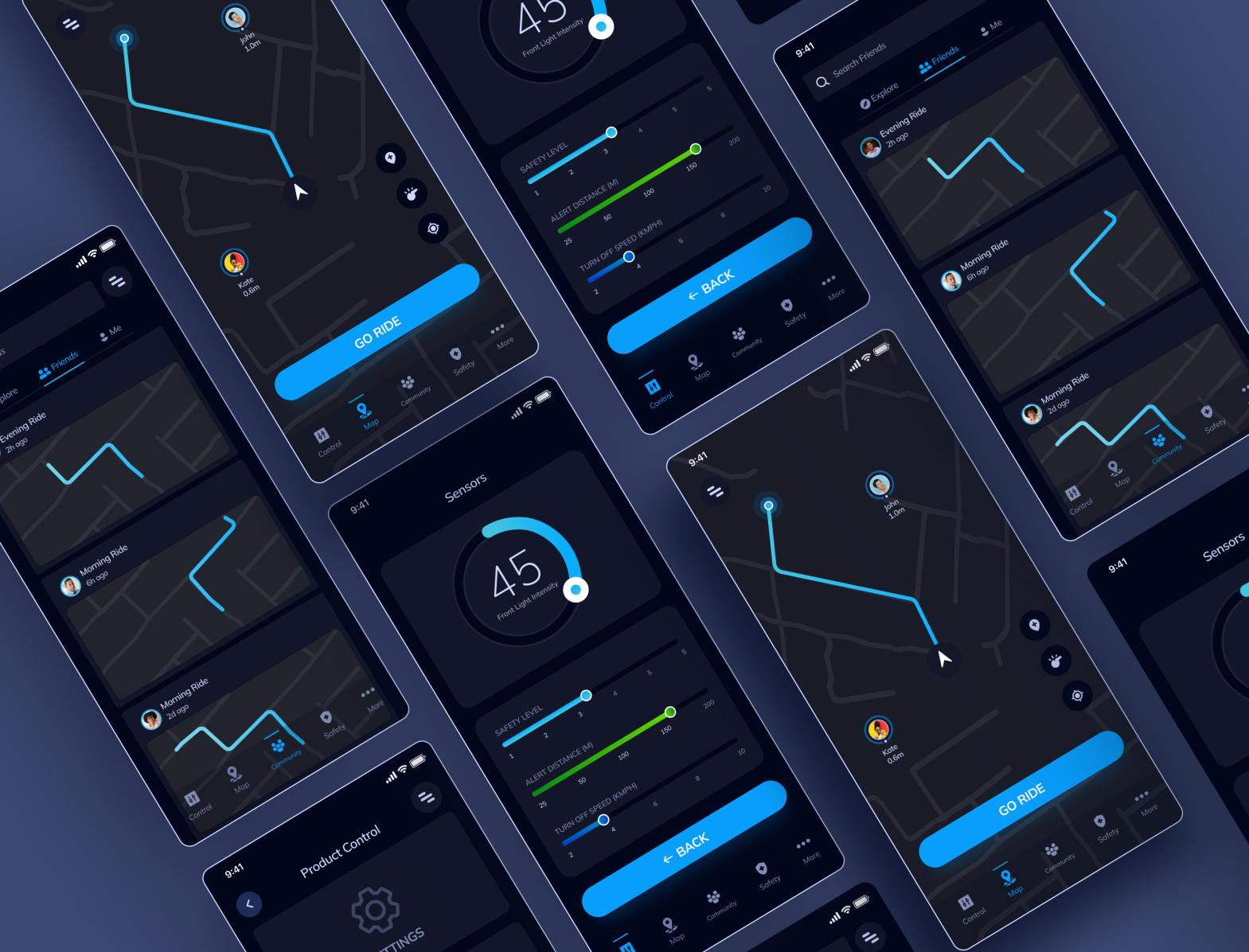 CONTROL APP by Bamikale on Dribbble