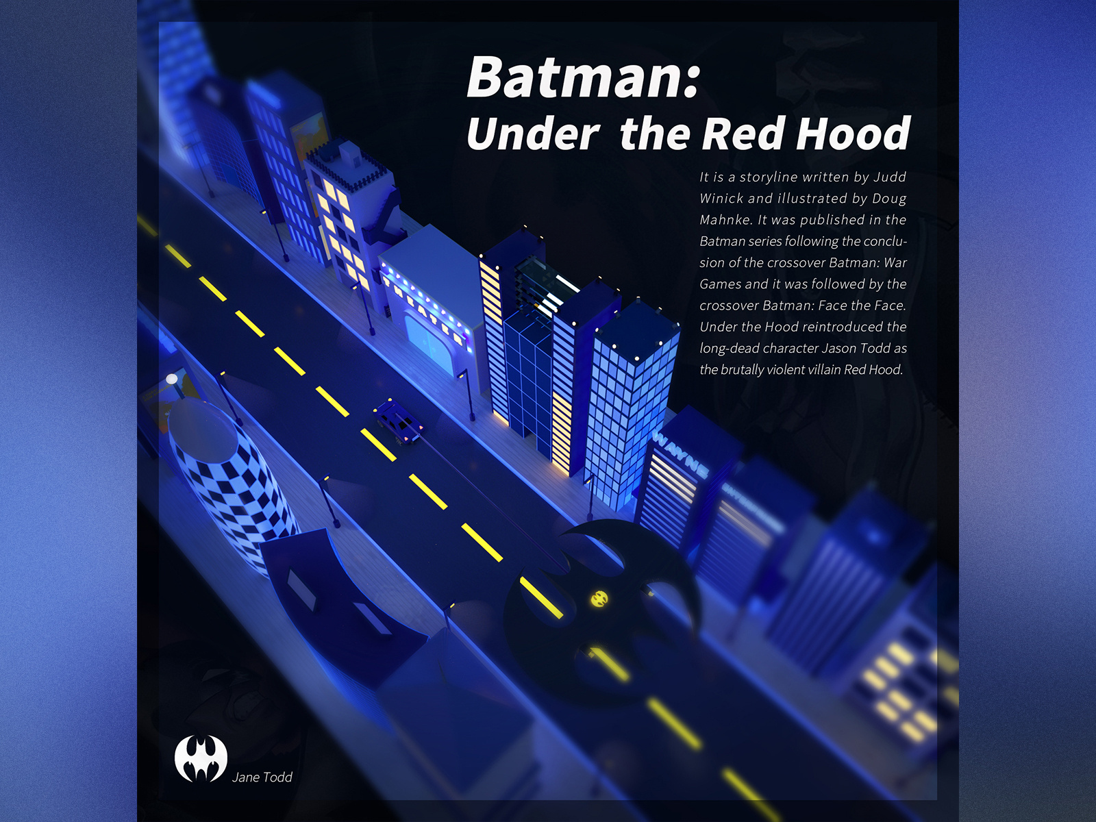 C4D | The pursuit of sky and land by JaneTodd on Dribbble