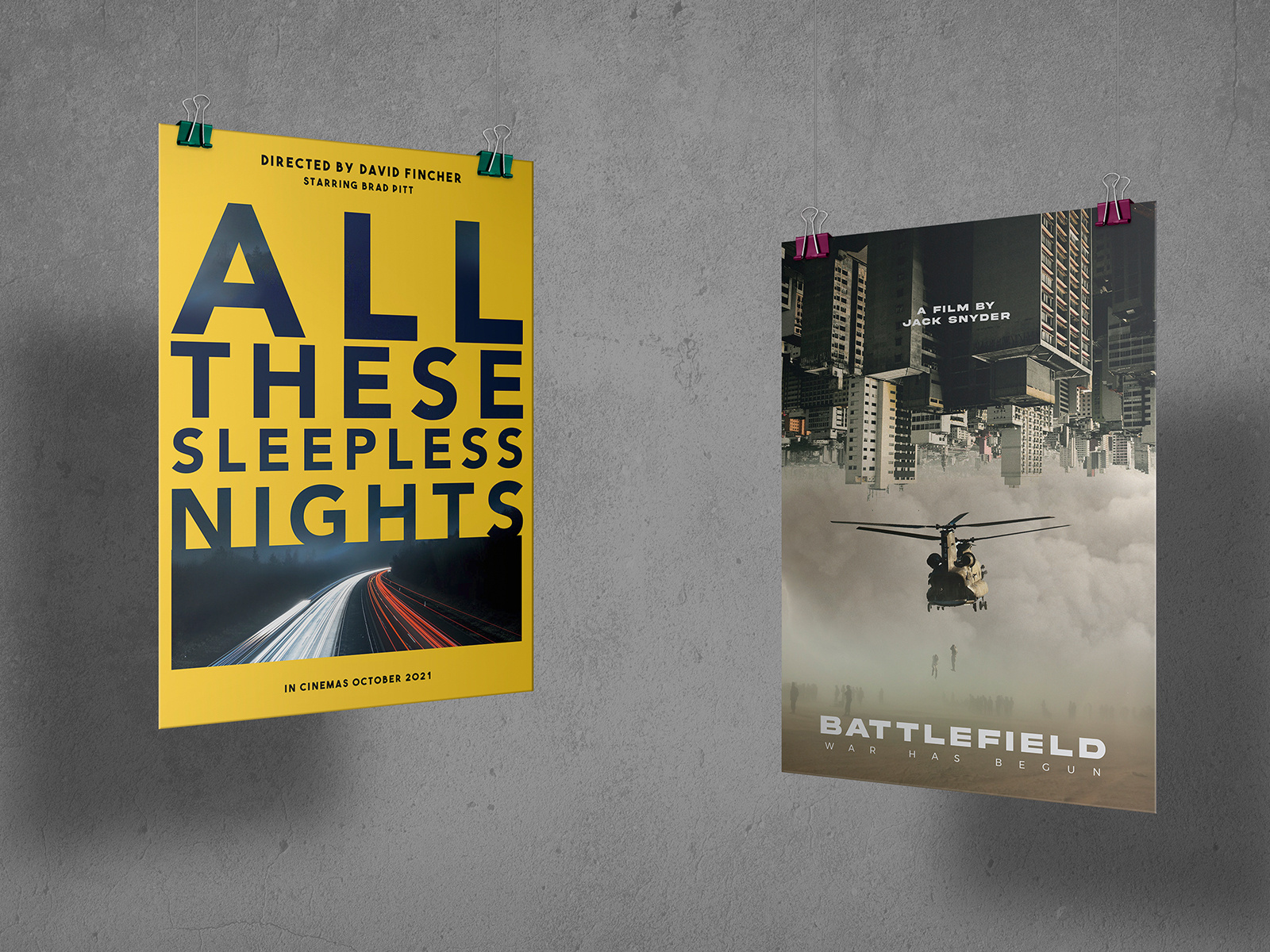 Movie Posters by Gaurav Nautiyal on Dribbble