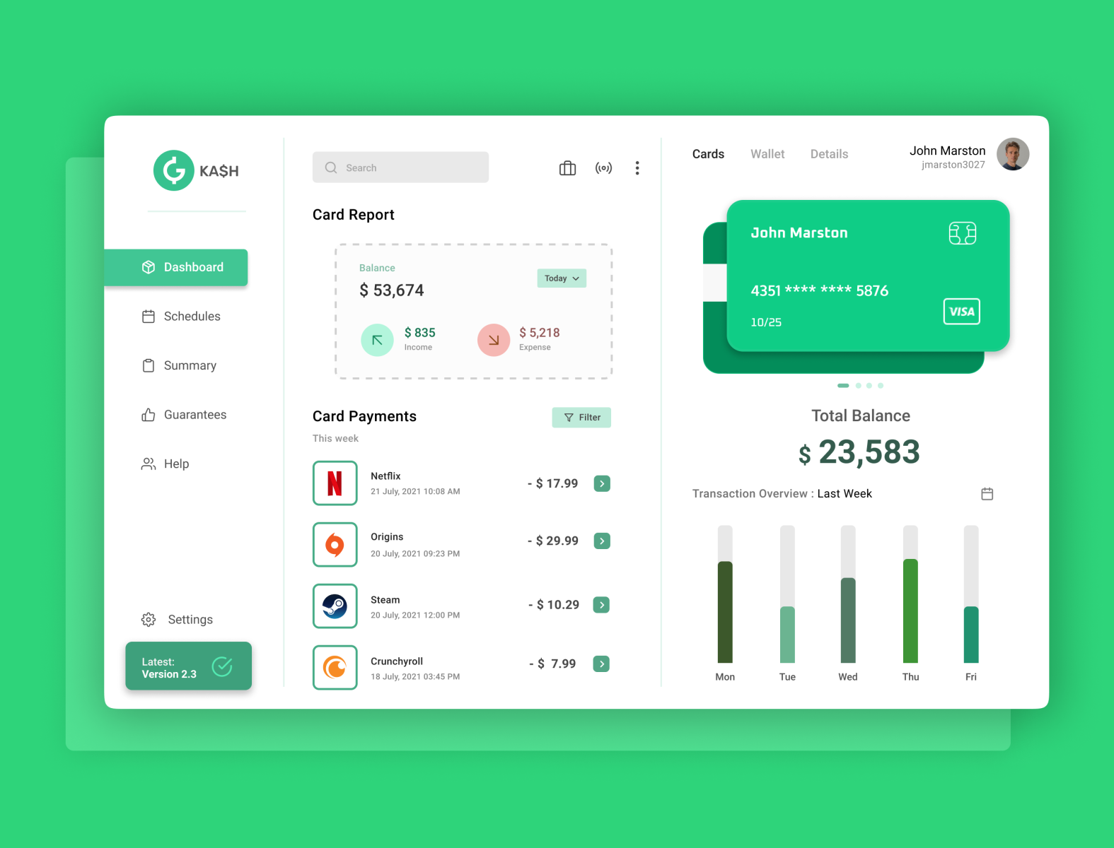 Credit/Debit Card Web UI by The Noobsters on Dribbble
