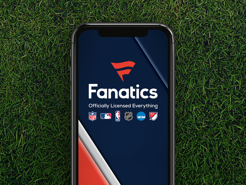 Fanatics Splash Screen by Anthony Mejia on Dribbble