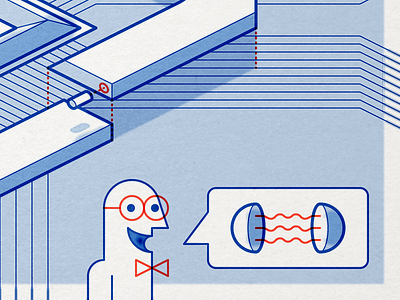 D-Wave Quantum Computing by Noah Jacobus for MetaLab on Dribbble