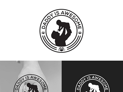 dad logo by Shovon Ahmed on Dribbble