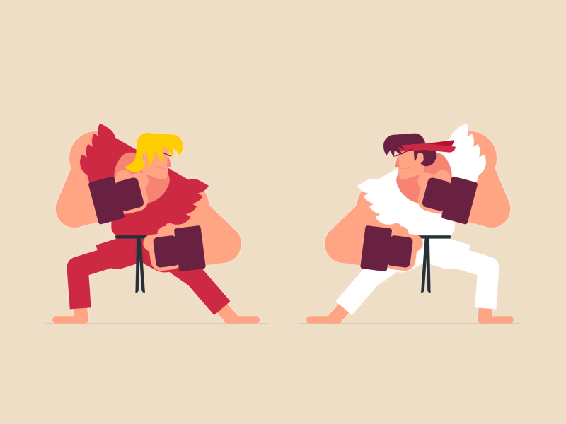 Classic Matchup by Jerry Liu Studio on Dribbble