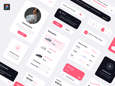 App User Interface Elements - Figma UI kit by seddik walid on Dribbble