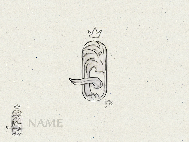 Lion | Sketch by simc on Dribbble