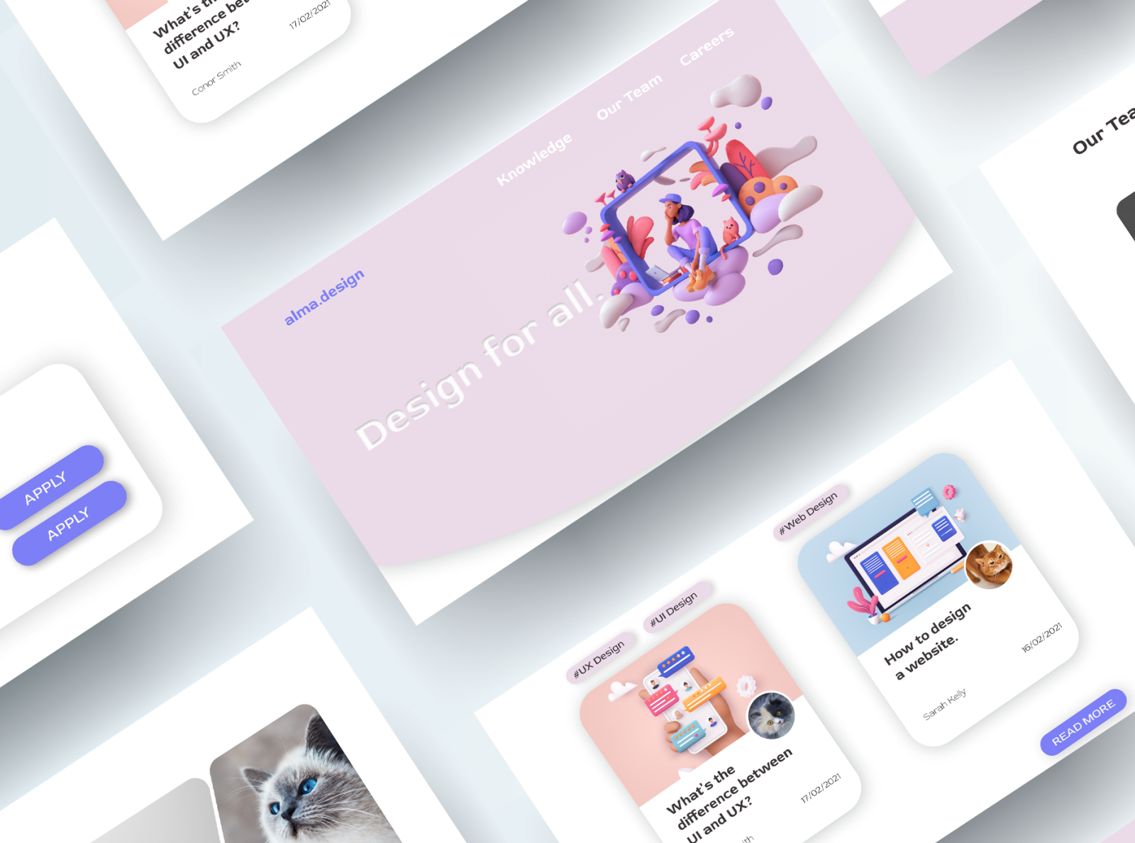 Daily Cocoda (UI) by Ai on Dribbble
