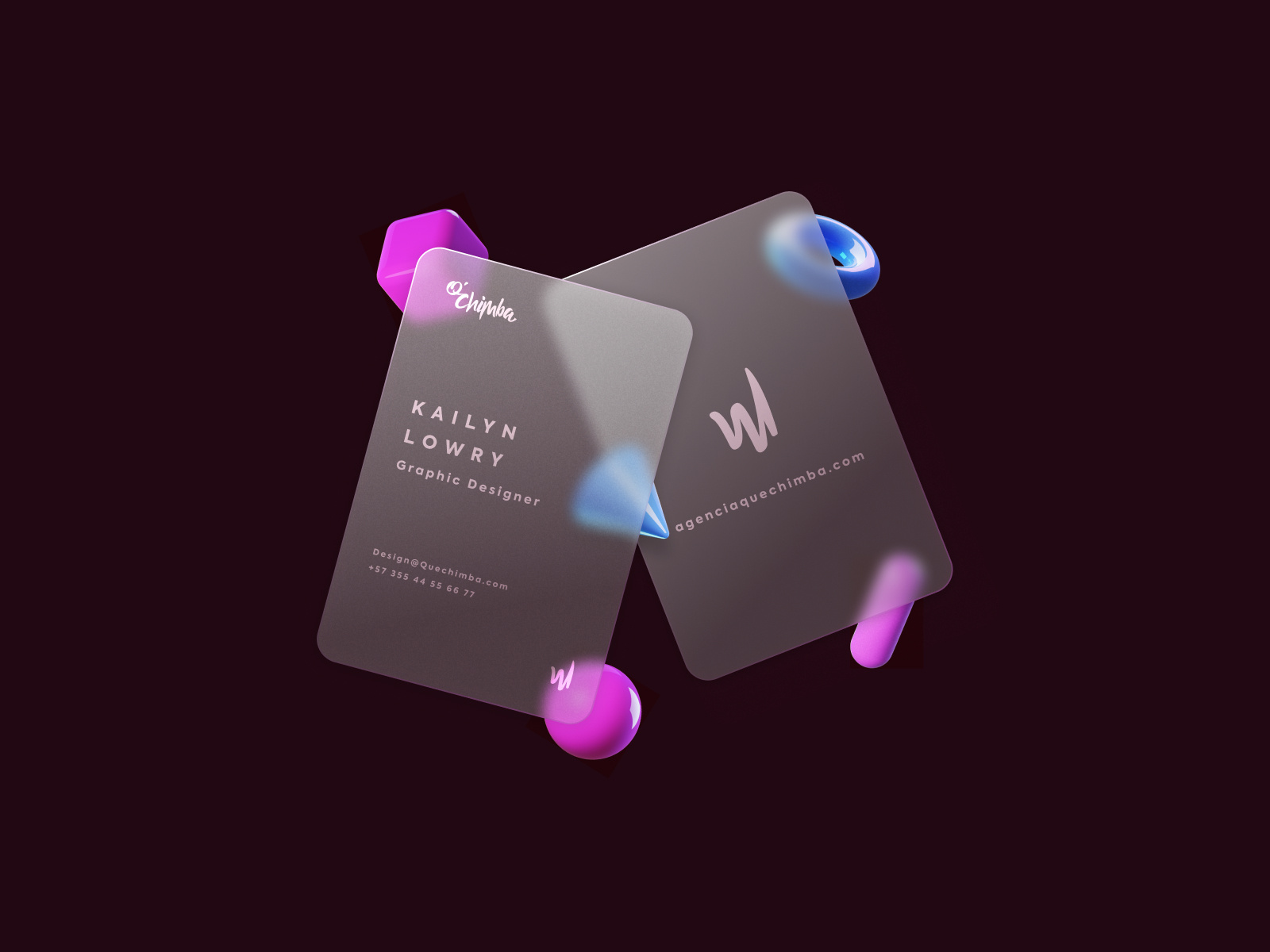 Glass Card by Daniel Arnedo on Dribbble