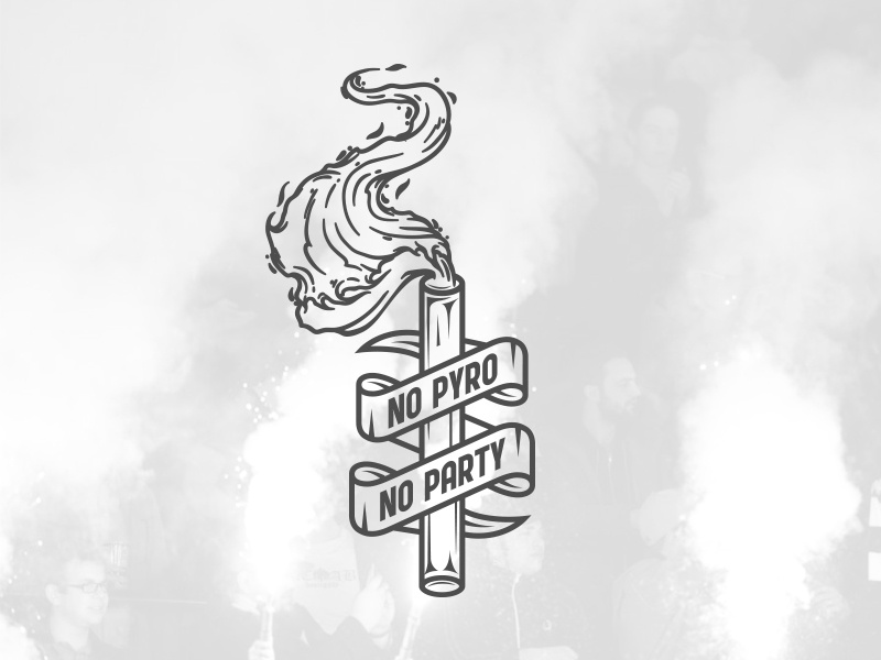 no pyro, no party by Kutan URAL on Dribbble