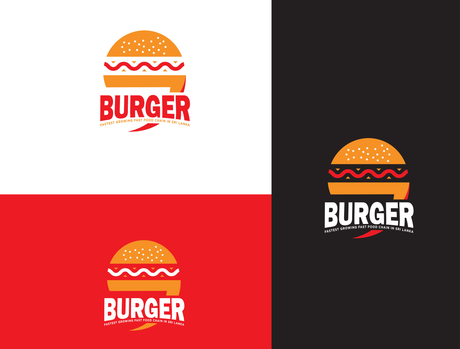 Burger 9 logo design by Ak Saju on Dribbble