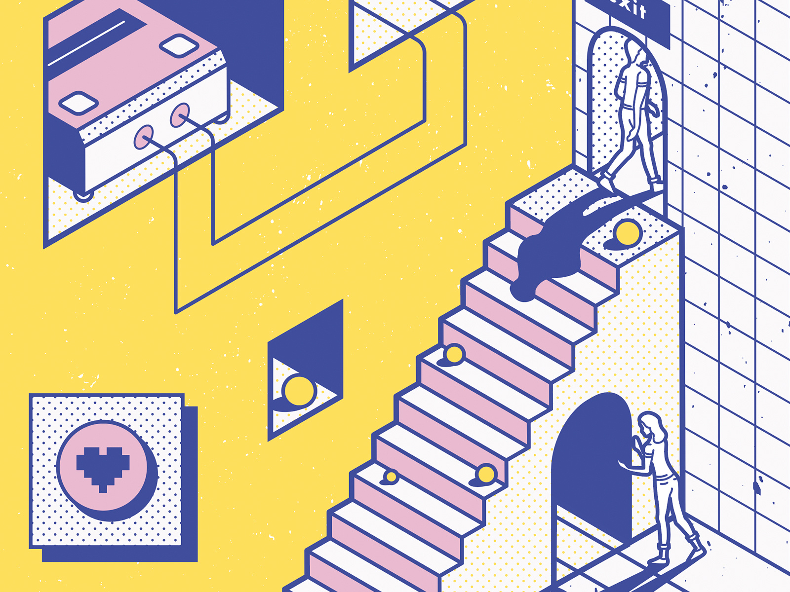 Feature Article Concept Illustration By Rowena Leanne On Dribbble feature-article-concept-illustration-by-rowena-leanne-on-dribbble