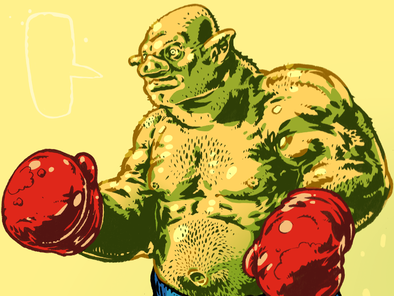 The pig boxer by Vladimir Chalupa on Dribbble