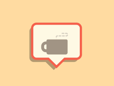 Coffee Icon 2 by Nick Tree on Dribbble