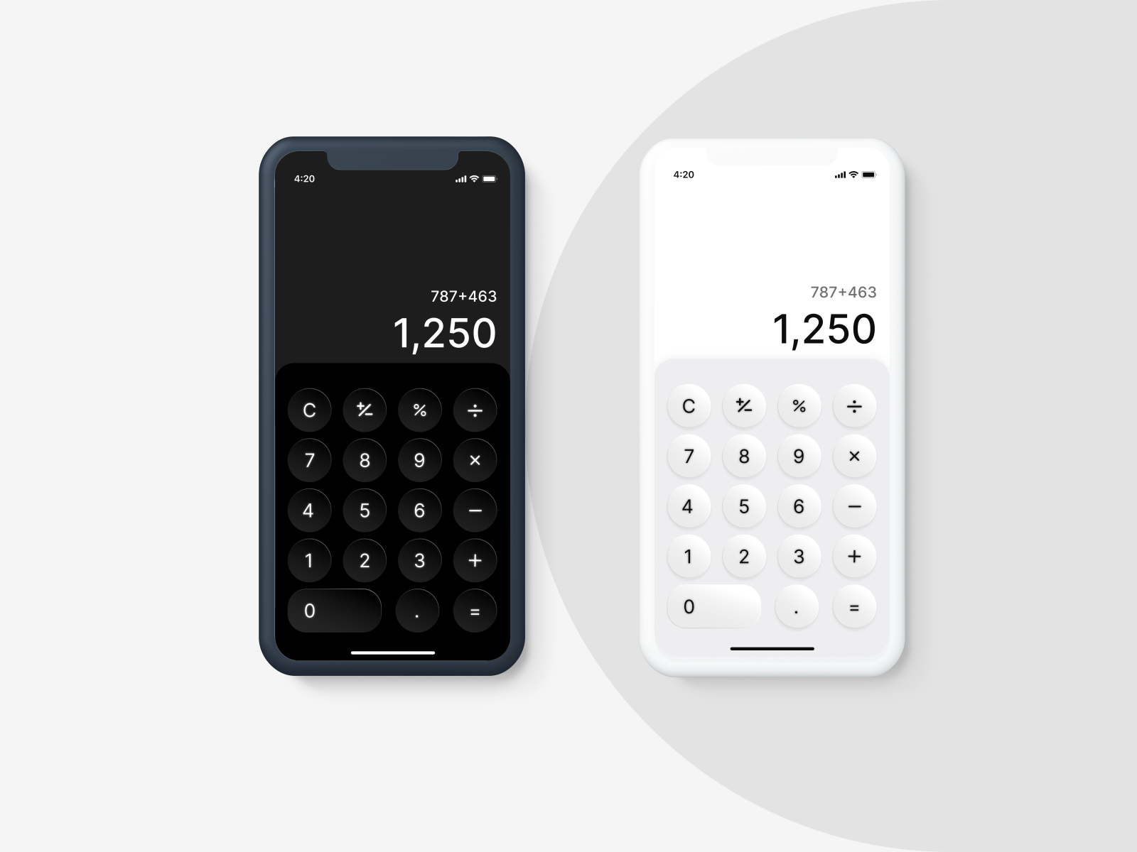 Calculator - UI by Santhosh on Dribbble