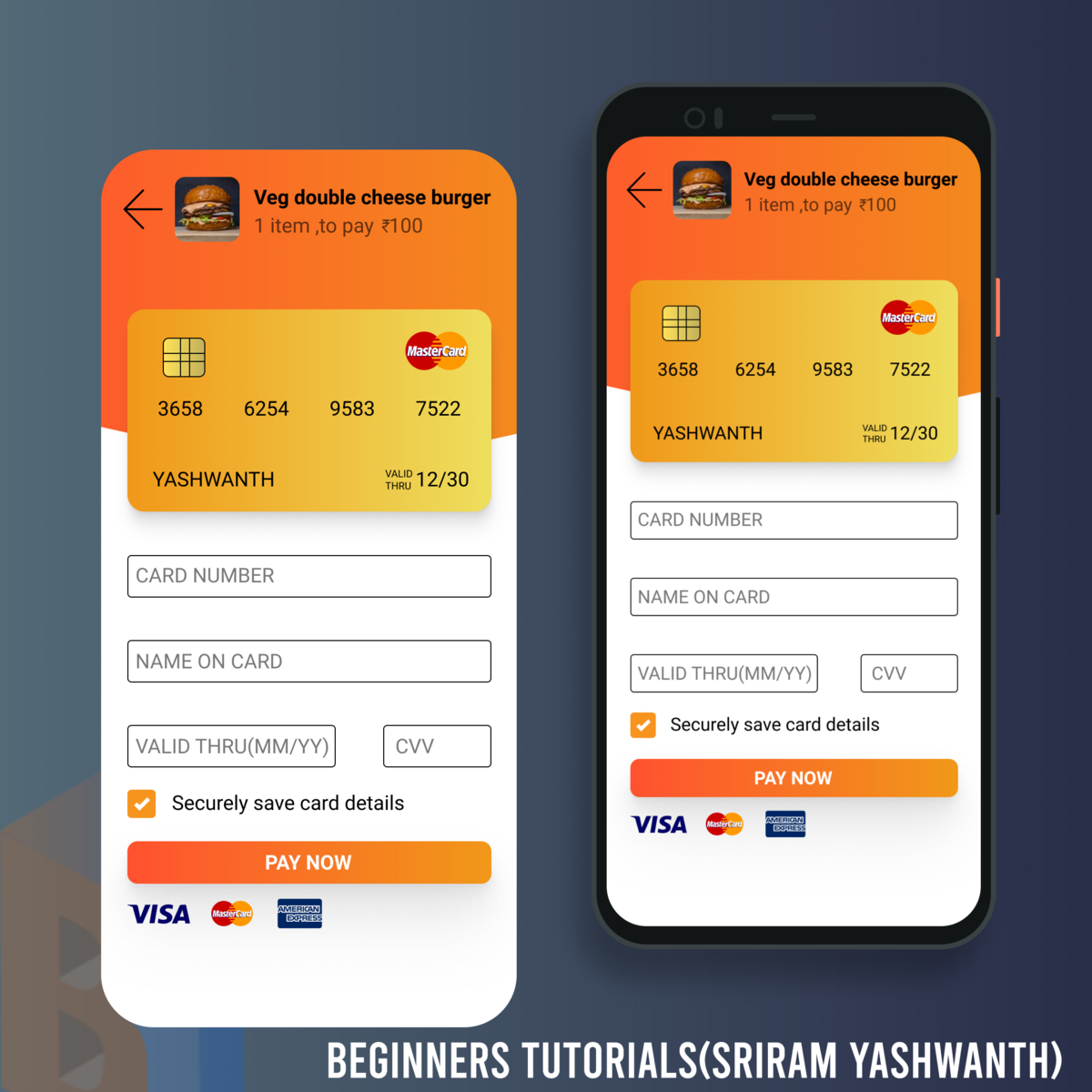 Daily ui challenge 002: credit card checkout UI design by D.J.S.R ...