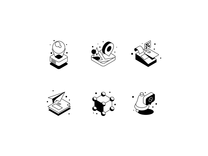 ARRAY icons set by Jacek Janiczak for tonik on Dribbble