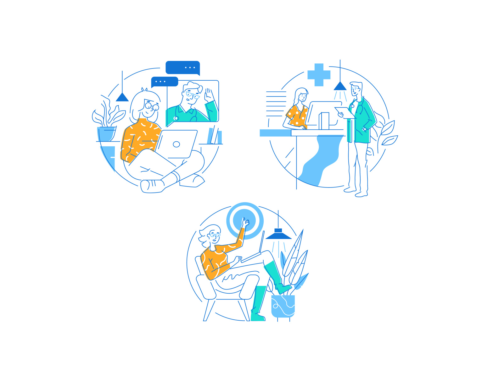 DokDok-ilustrations by Jacek Janiczak on Dribbble