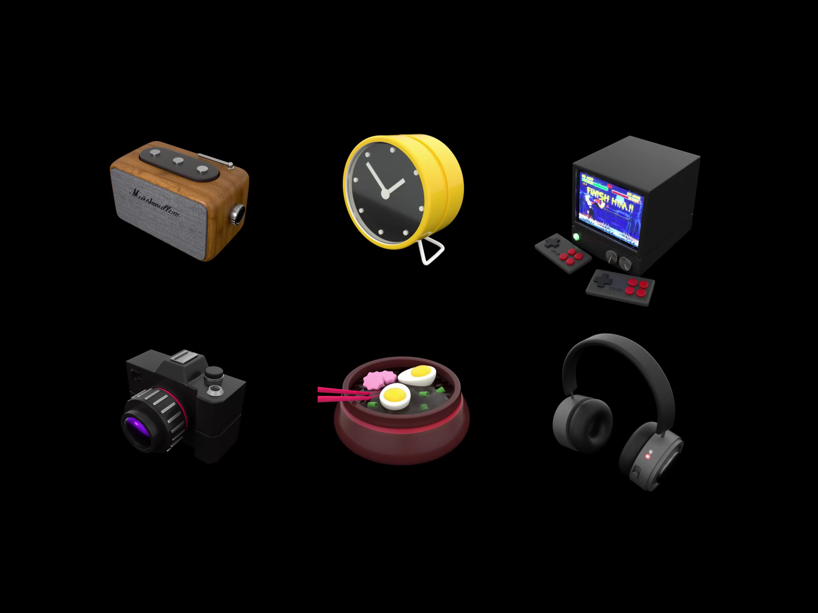 3d icons set by Jacek Janiczak for tonik on Dribbble