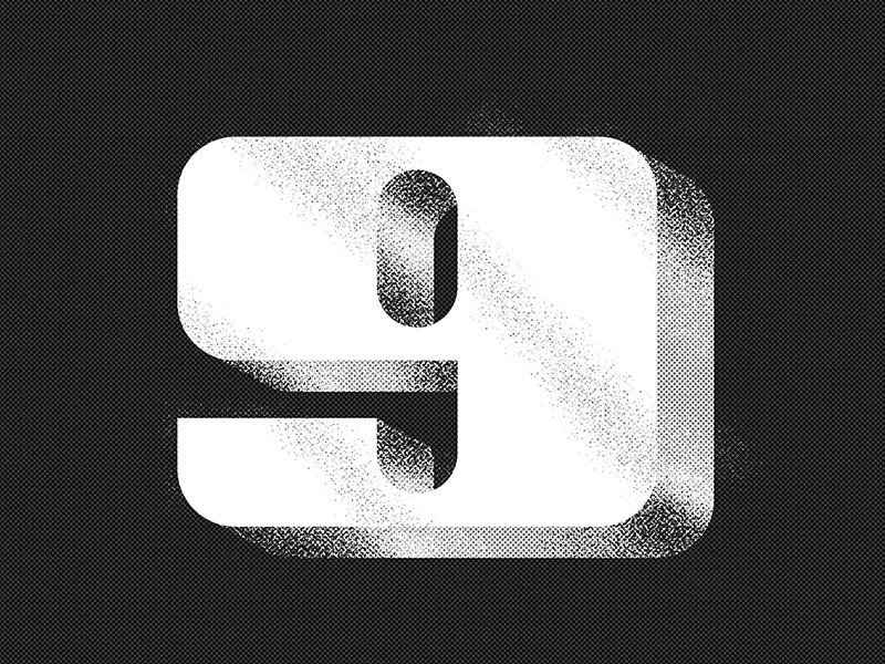36daysoftype 9 by Jacek Janiczak on Dribbble