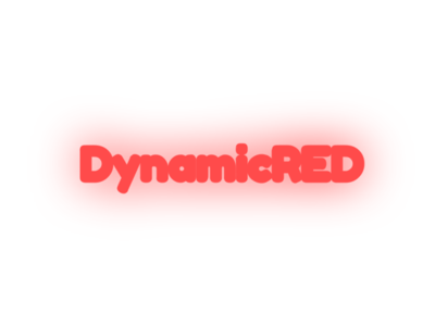 DynamicRED Logo with Glow by CodeLikeCrazy on Dribbble