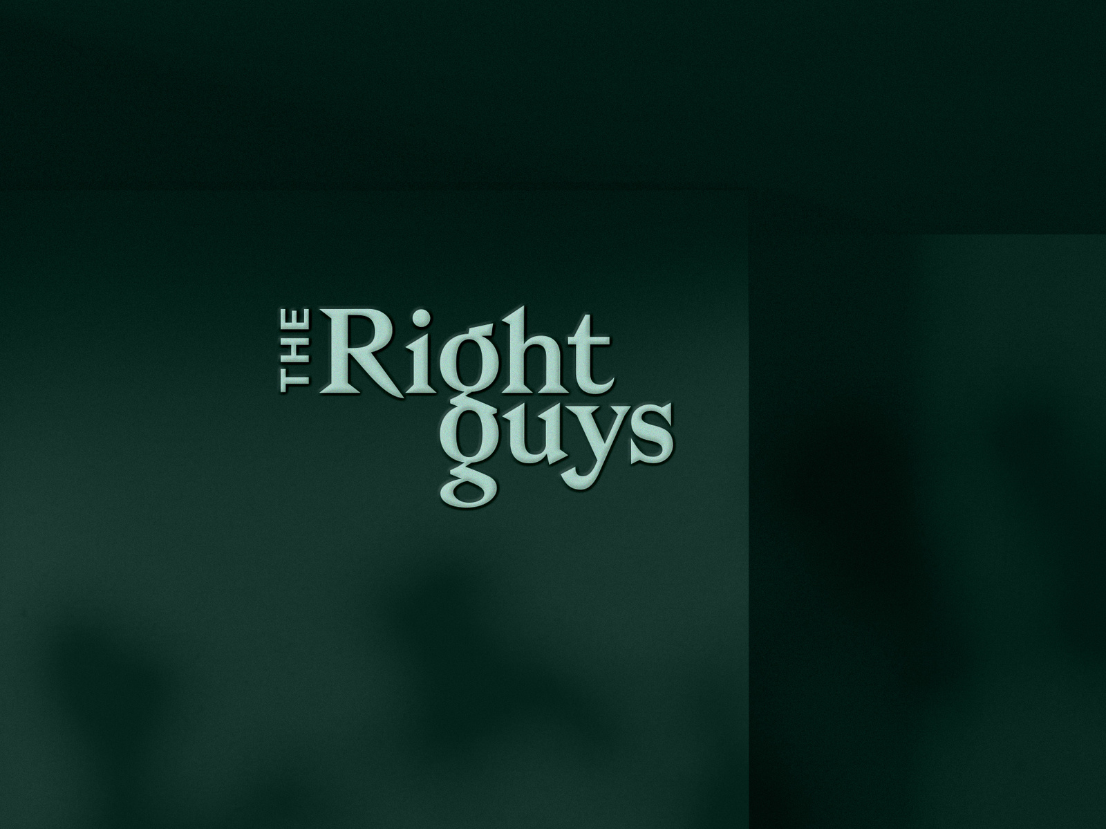 The Right Guys logo by Anna Sun on Dribbble