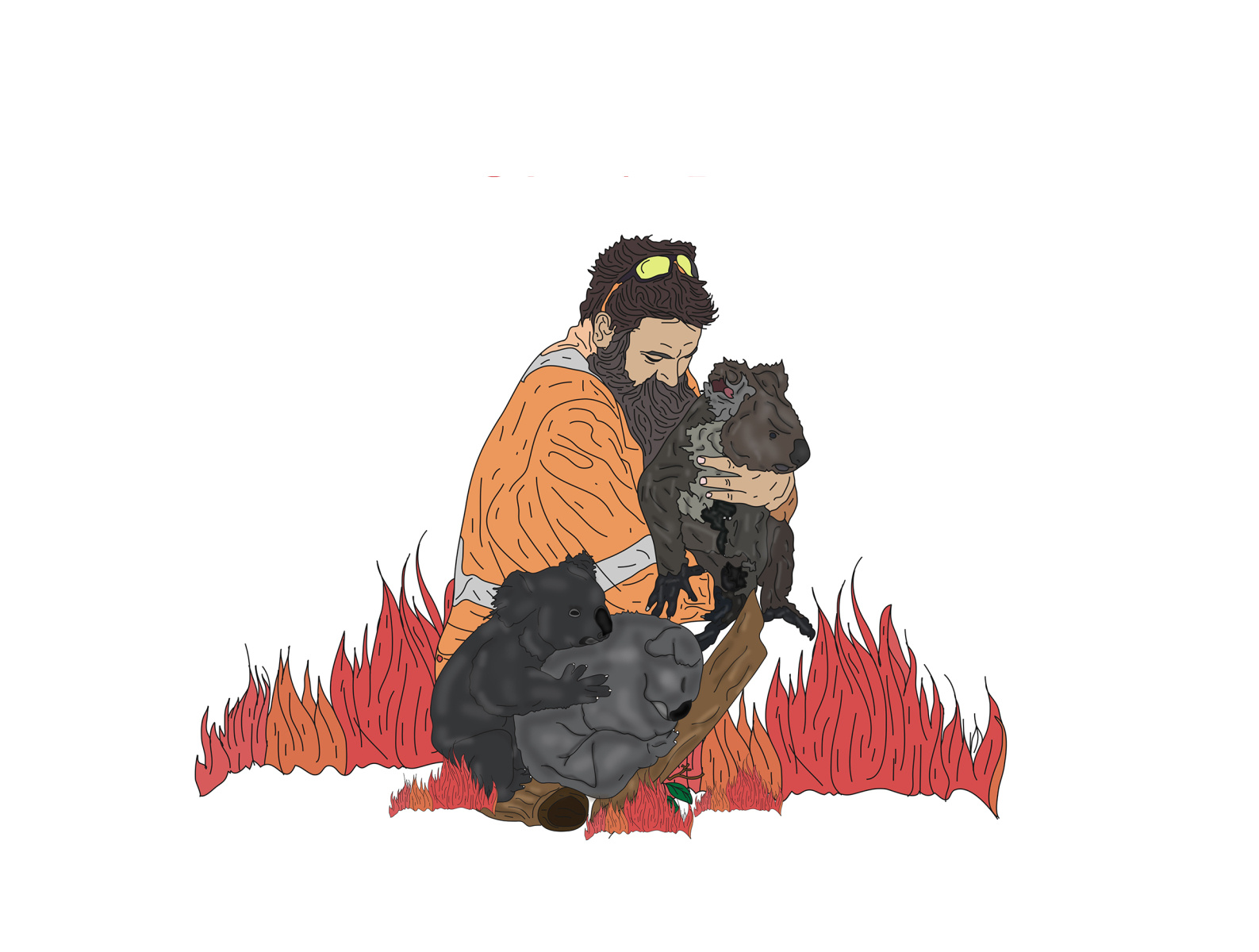 Save Australia by Fredi Yanto on Dribbble