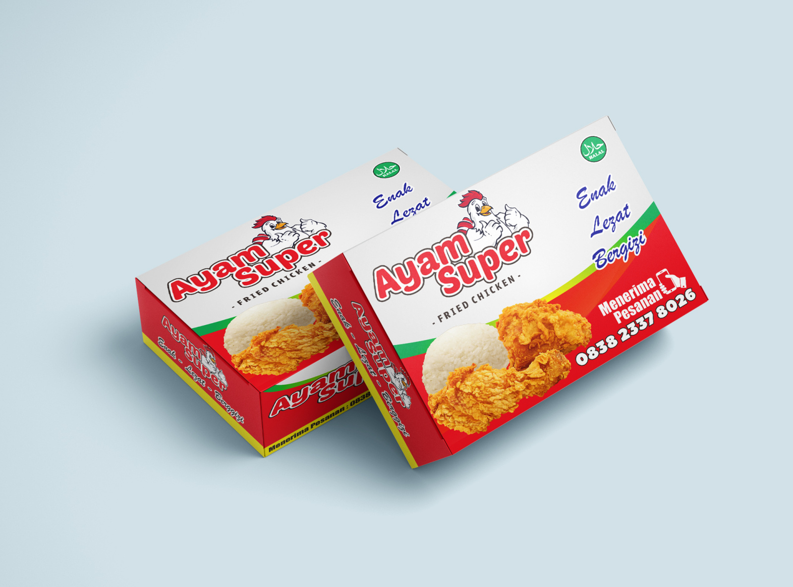 Fried Chicken Box by Locky Ardi on Dribbble